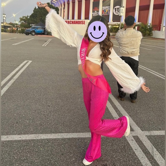 SHEIN | Other | White And Pink Shien Concert Outfit | Poshmark